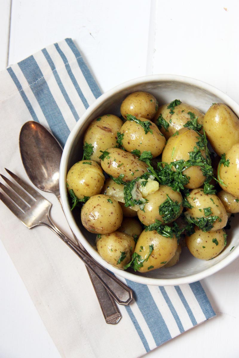 Parsley Butter Potatoes - The Home Cook's Kitchen