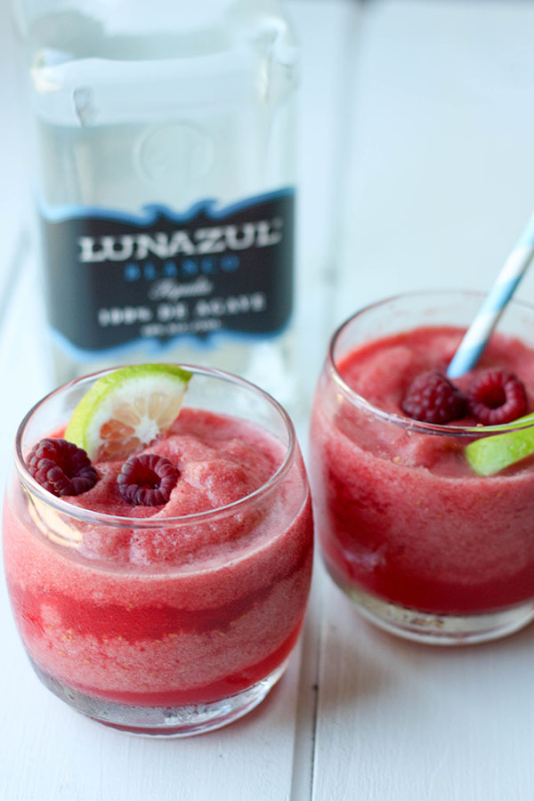Frozen Raspberry Drinks