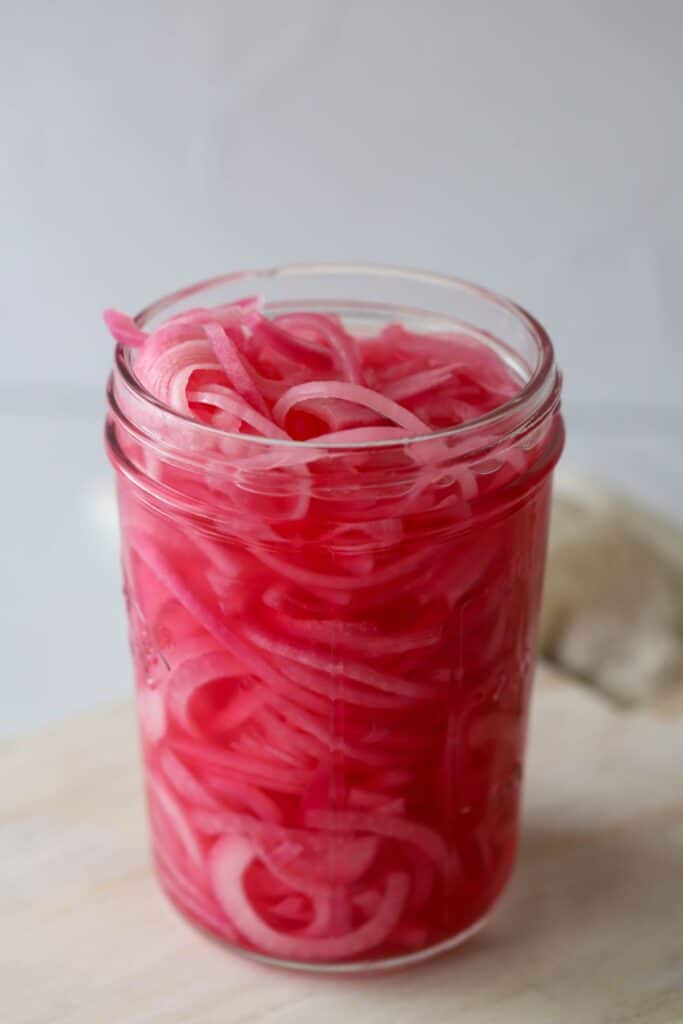 Easy Pickled Red Onions {3 Ingredients} - The Home Cook's Kitchen